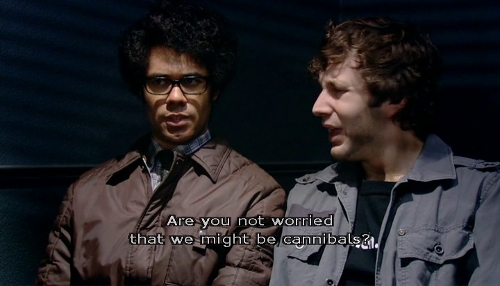 Cannibal comedy: THE IT CROWD (2007) – The Cannibal Guy