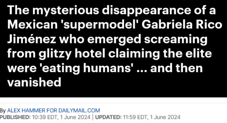 The model and the cannibals: Gabriela Rico Jimenez – The Cannibal Guy